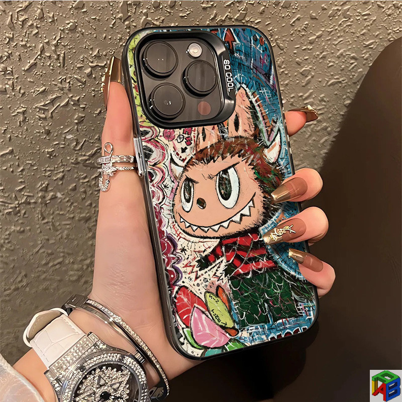 Graffiti Labubu Apple 14plus เคสโทรศัพท์ Iphone15/16promax การ์ตูน ...