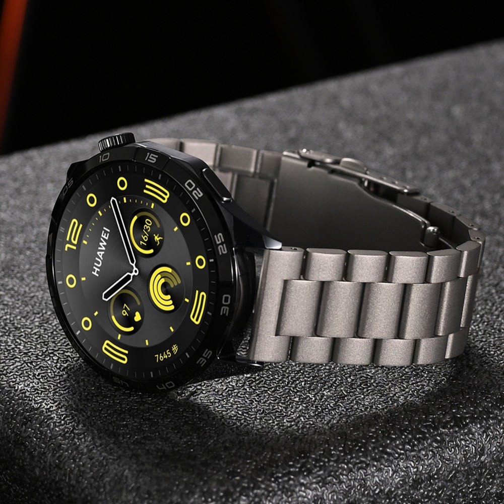 Luxury Titanium BandสําหรับHuaweiนาฬิกาGT5 GT4 GT3 PRO 46 มม.สายโลหะ ...