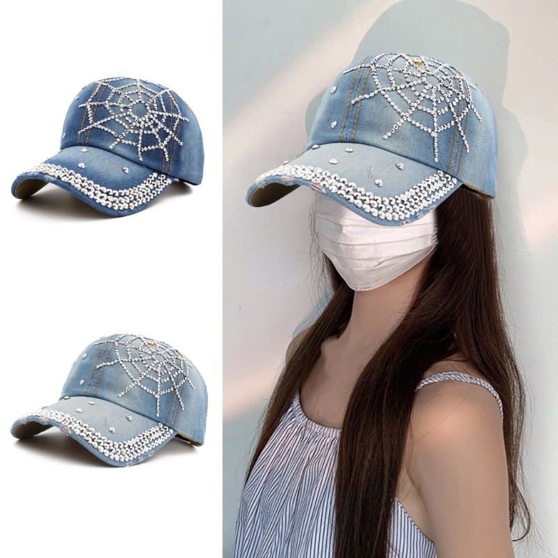 Luu หมวกลำลองกลางแจ้ง Spiders Webs รูปแบบหมวกสบายและทนทานสำหรับกิจกรรม ...