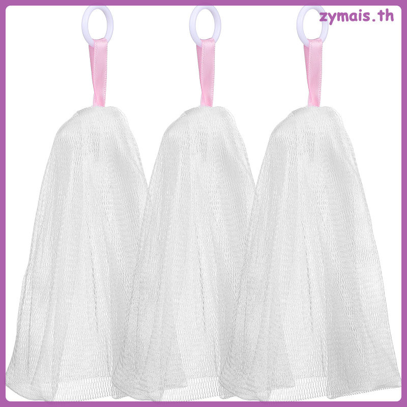 3 ชิ้น Face Wash Soap Pouches Shower Maker Japanese Foaming Net Facial ...