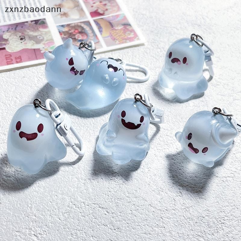 [ZXNZ] พวงกุญแจเยลลี่ผีฮาโลวีน 3D การ์ตูนจี้เอลฟ์เรืองแสงในมืด ของขวัญวันหยุด MMV | Shopee Thailand