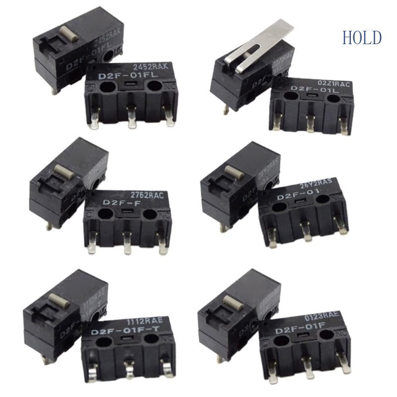 ฤดูร้อน 10 ชิ้นญี่ปุ่น Blue Dot Mouse Micro Switches D2F Limit Switches ...