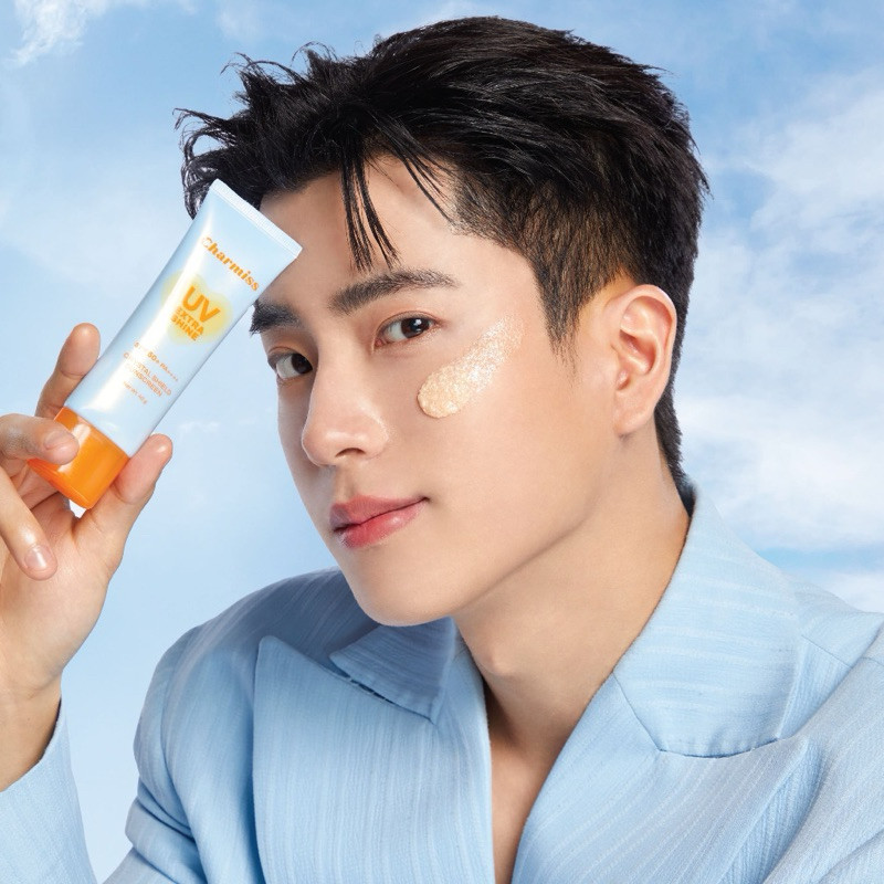 กันแดด Charmiss UV Extra Shine Crystal Shield Sunscreen SPF50+ PA ...