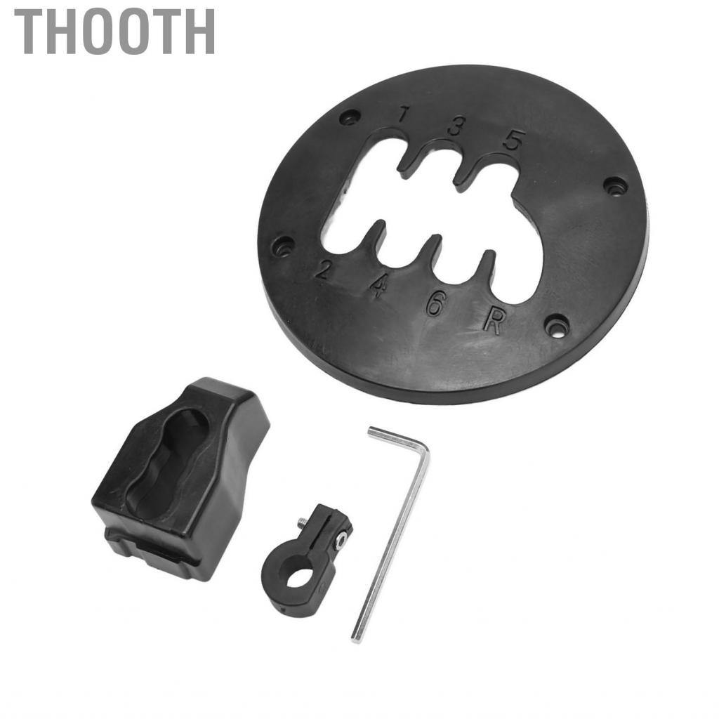 Thooth 6 ความเร็วการโยนสั้น Shifter กลางแผ่นการปรับเปลี่ยนชุดเกียร์ ...