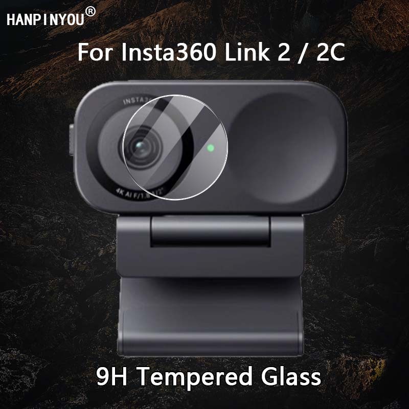 ตัวป้องกันเลนส์สําหรับ Insta360 Link 2 / 2C 9H 2.5D HD Clear Ultra Slim ...