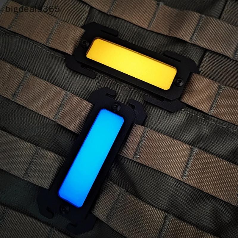 อุปกรณ์กลางแจ้ง Molle Marker Strip และ Luminous Mark สำหรับกระเป๋า ...