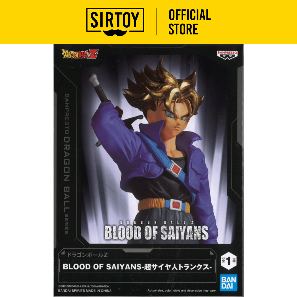 Banpresto Dragon Ball Z Blood of Saiyans - Super Saiyan Trunks | Shopee ...