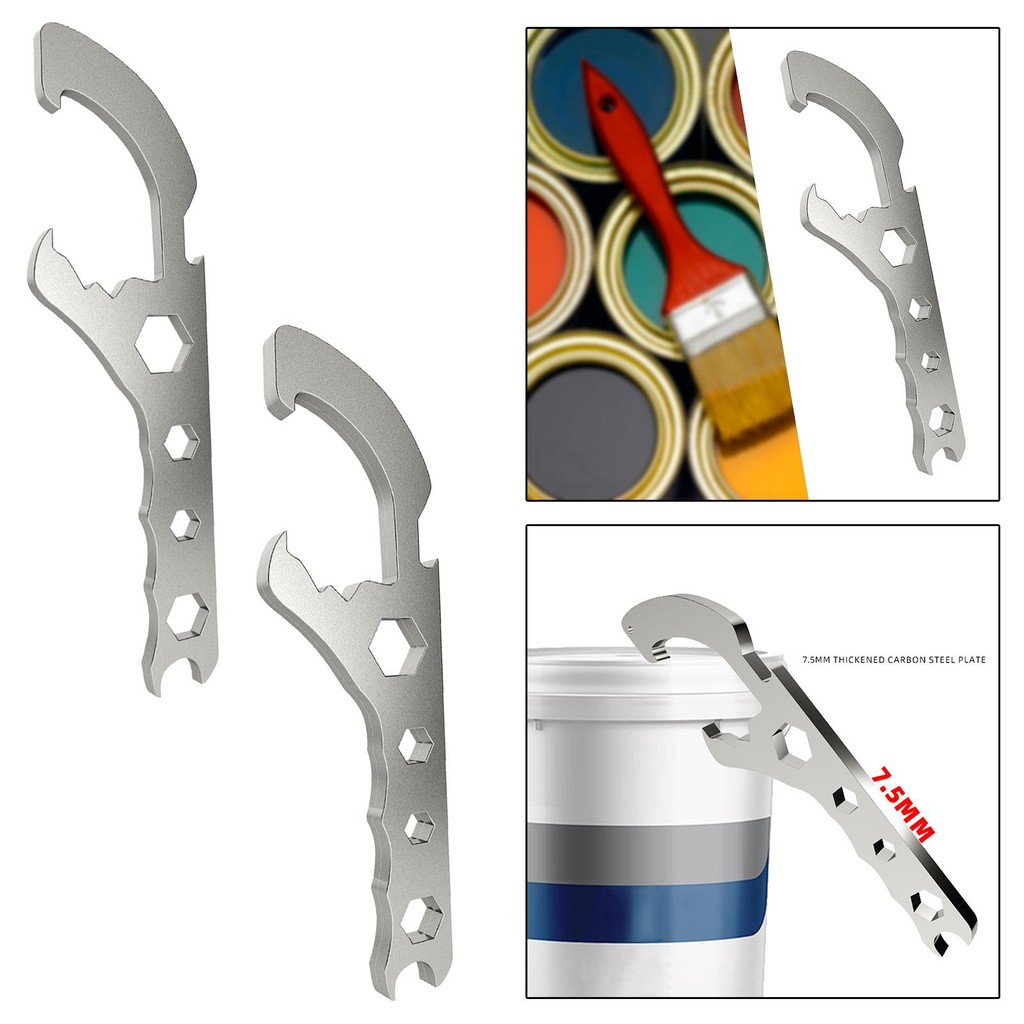 [Tachiuwa21] Paint Bucket Opener Pail Paint Can Lid Opener อเนกประสงค์ ...