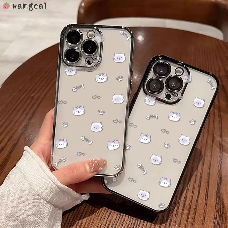 สําหรับ Xiaomi Poco C75 X7 Pro F4 F3 F2 Pro เคสโทรศัพท์แมวน่ารัก Paw ...