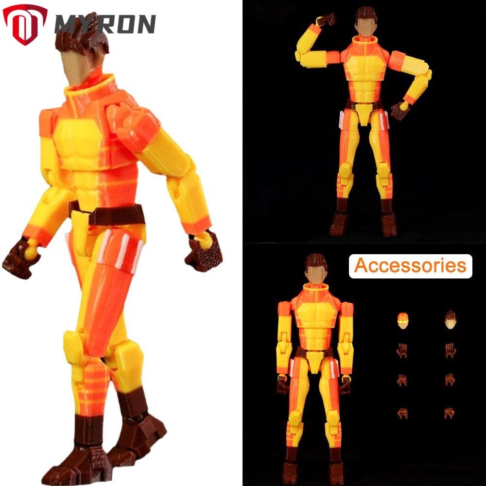 MYRON พิมพ์ตัวเลขการกระทํา, Multi-Jointed Shapeshift Dummy13 Invincible ...