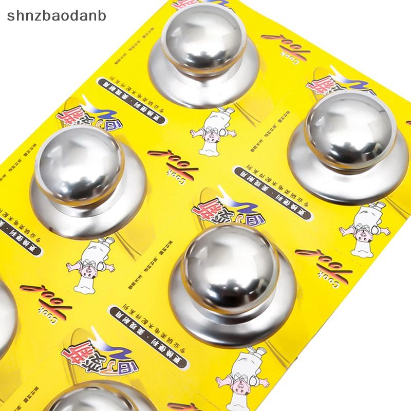 [shnzbaodanb] 1PC กระทะสแตนเลสหม้อฝาปิดด้ามจับลูกบิดป้องกันน้ําร้อนลวกเครื่องมือห้องครัวที่ดี ...