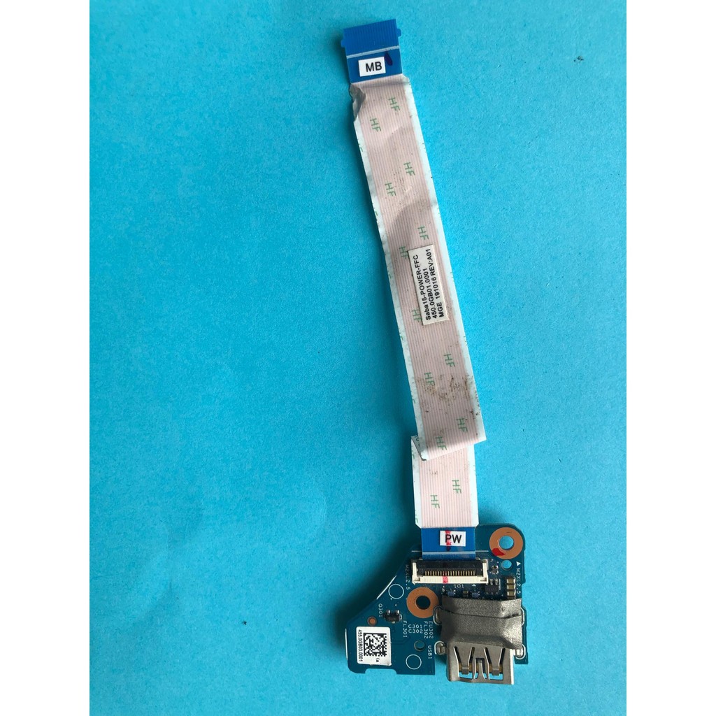 HP HP X360 15-DR Notebook USB Board Boot Board 18B27-1 448.0 gb07.0011 ...