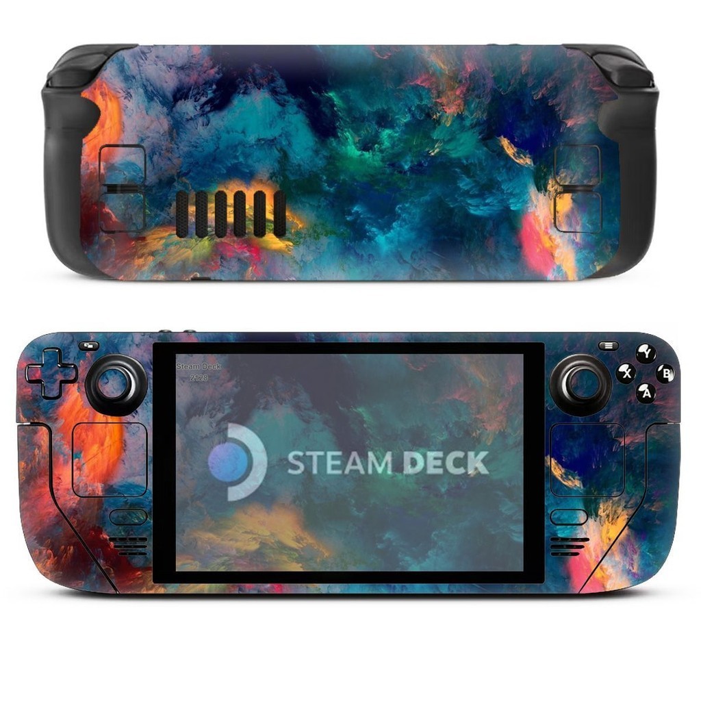 สติ๊กเกอร์สี SteamDeck Matte Texture อุปกรณ์กันรอยขีดข่วนไม่มีกาว ...