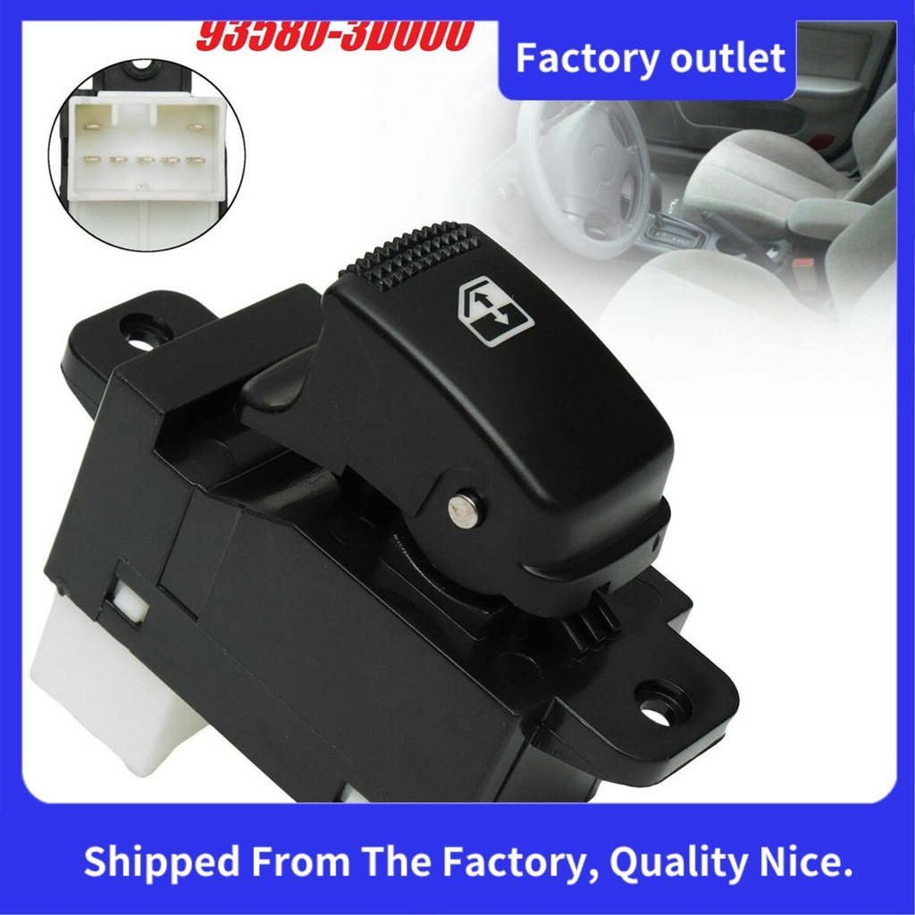 สวิตช์กระจกไฟฟ้าด้านข้างผู้โดยสารสําหรับ Hyundai Elantra Sonata Kia Rio ...