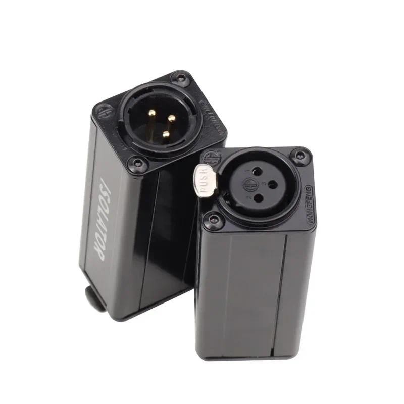 1 ชิ้น Mono XLR Audio Isolator Mixer Noise Cancellation Audio Current ...