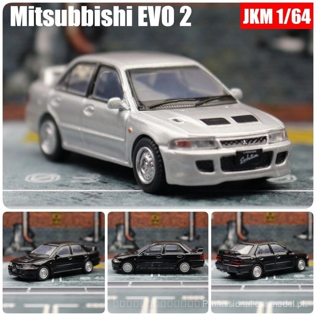 1:64 Mitsubishi Lancer Evolution II EVO 2 ของเล่นรถ 1/64 JKM Diecast ...
