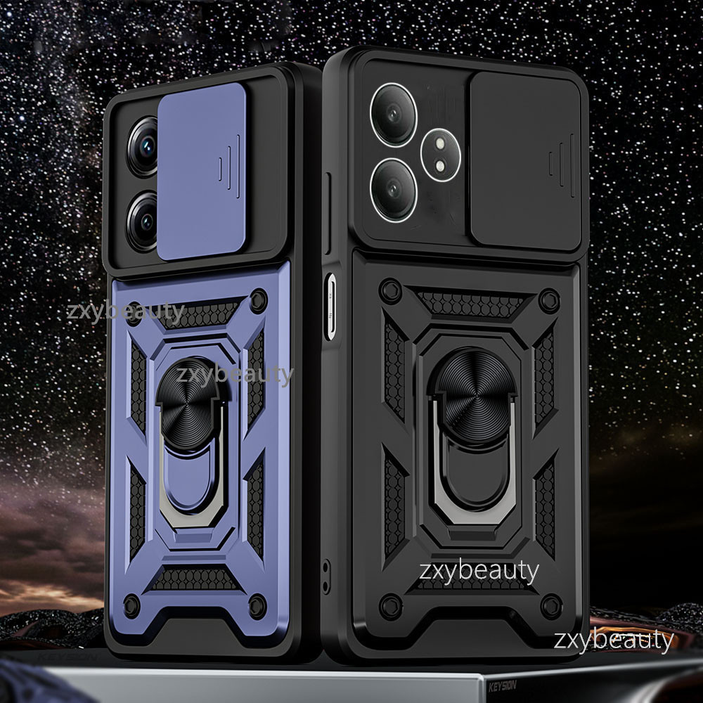 Realme GT 6 6T NEO 6 SE 6SE 2024 5G โทรศัพท์กรณีแม่เหล็กผู้ถือแหวนสําหรับ RealmeGT6 GT6SE GT6 ...