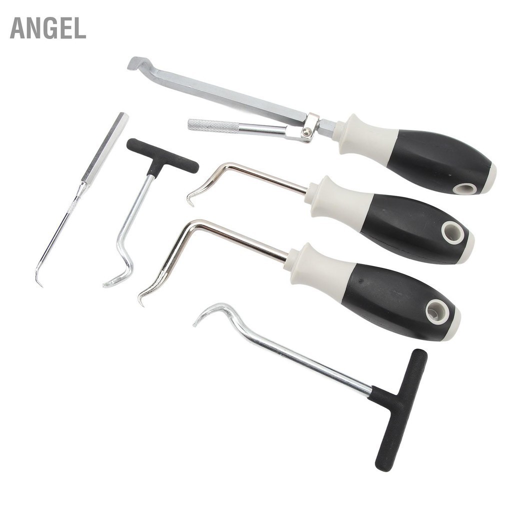 ANGEL 6PCS ท่อตะขอกำจัดชุดที่แม่นยำ O แหวนซีลปะเก็น Pick Hook PULLER ...