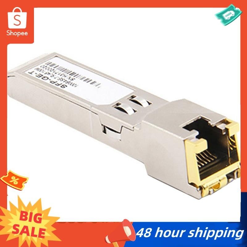 พร้อมสต็อก SFP โมดูล RJ45 สวิทช์ Gbic 10/100/1000 Connector SFP ทองแดง ...