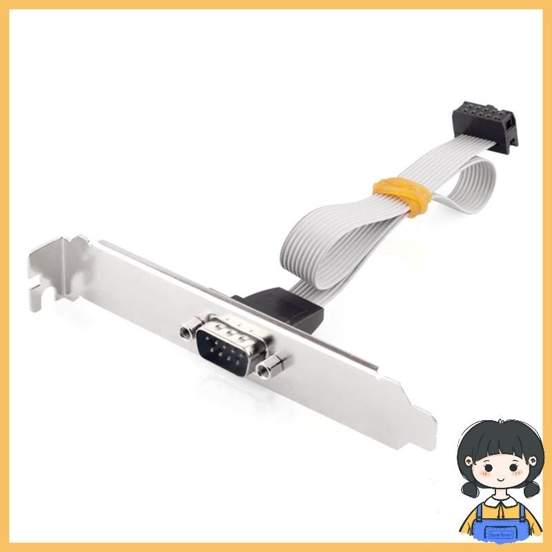 Bang RS232 DB9 9Pin Com Port DB9pin Serial Cable Connector Bracket ...