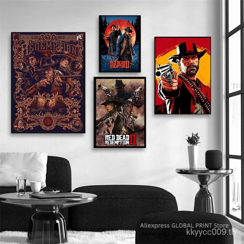 Red Dead Redemption 2โปสเตอร์เกม, นักร้องวงปกอัลบั้มเพลงดาวผ้าใบ ...