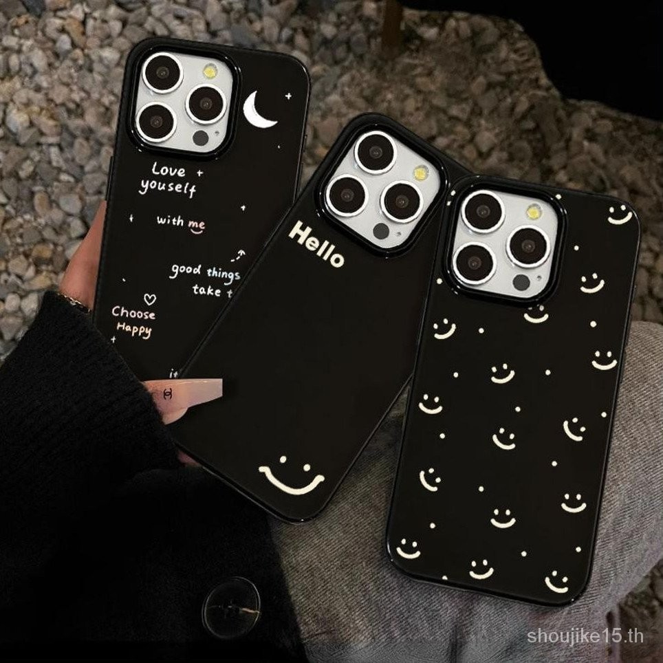Simple Full Screen smiley Face suitesglossy Jelly Soft SHELL กันกระแทก ...
