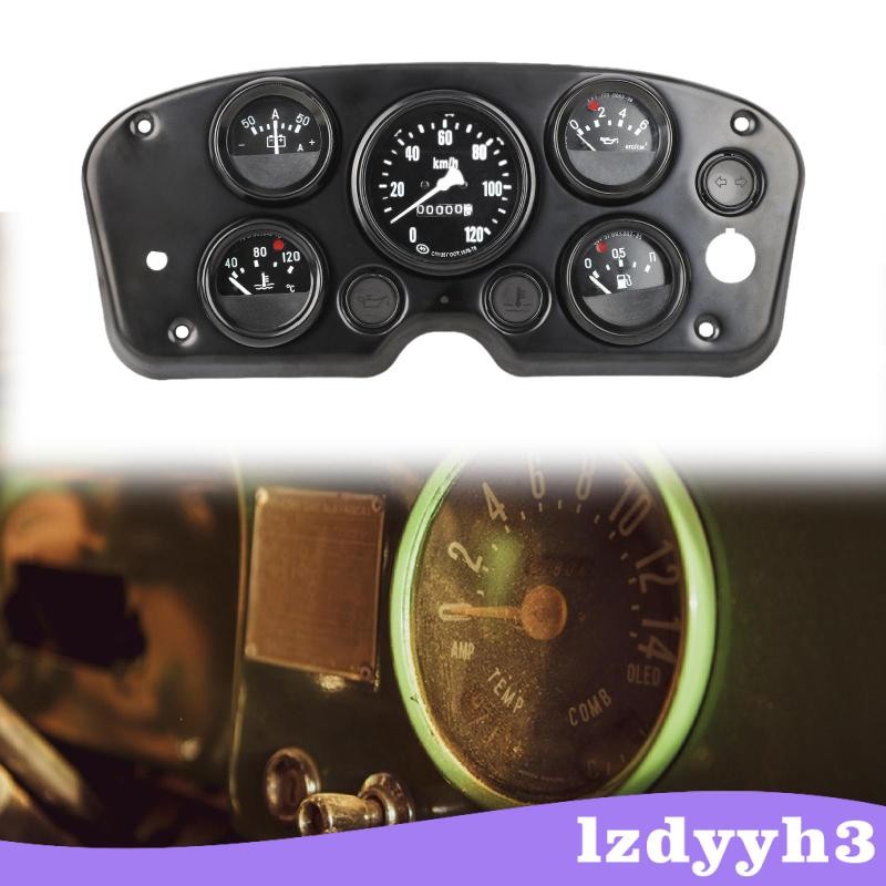 [Lzdyyh3] Generic 5 in 1 Gauge Cluster, เกจวัดอุณหภูมิน้ํามัน, คลัสเตอร์เครื่องดนตรี | Shopee ...