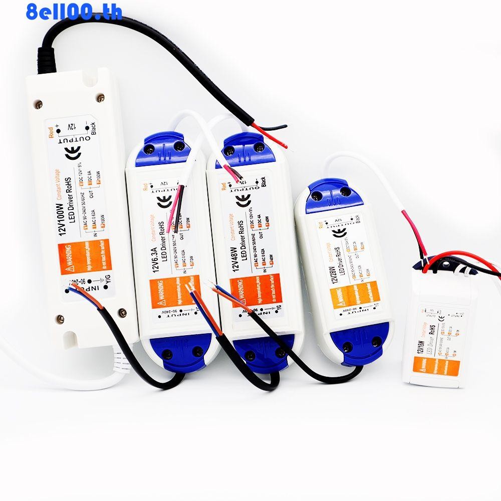 Darnellya LED Driver Adapter ไฟ LED สําหรับ LED Strip LED Driver 110V ...