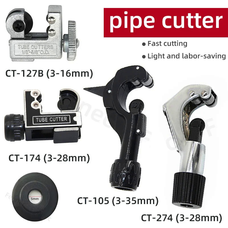 Bearing-type Pipe Cutter Rotary Manual Device Pvc Air Conditioning ...