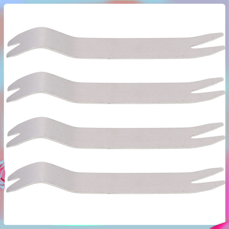 พร้อมสต็อก 4 ชิ้นสแตนเลส Pry Board Mini Bar Trim Puller Paver Removal ...