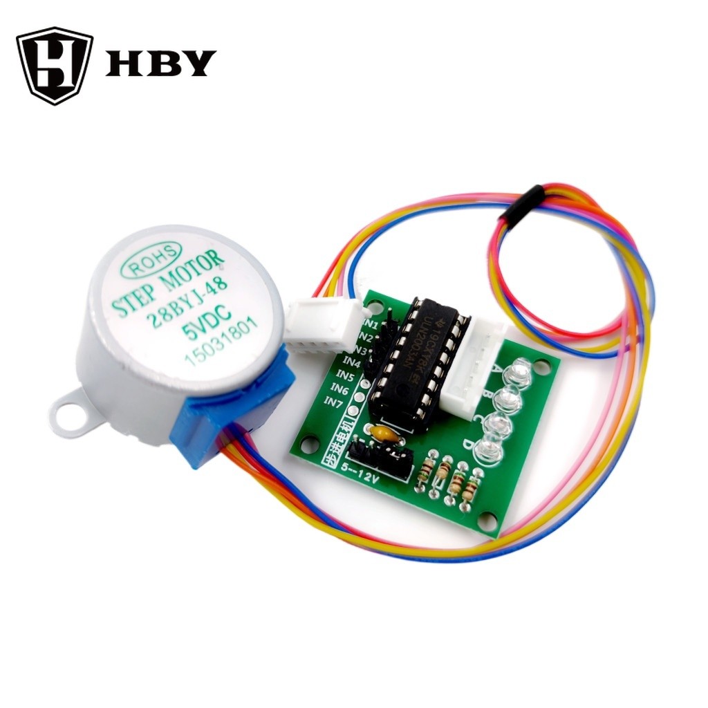 28byj-48-5v 4 เฟส Stepper motor+ Driver board ULN2003 Stepper มอเตอร์ ...