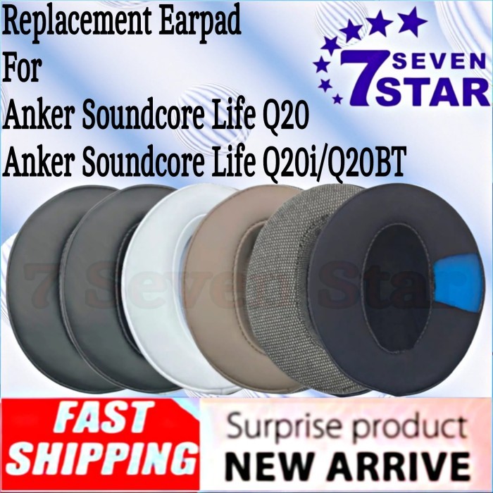 แผ่นรองหูฟังทดแทนหูฟังโฟม Anker Soundcore Life Q20 Q20i/Q20BT | Shopee ...