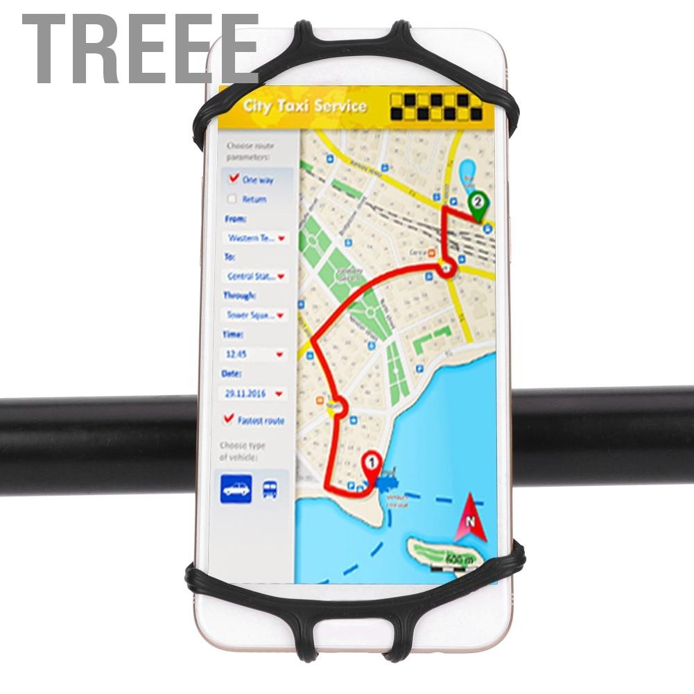 Treee 01 ที่วางโทรศัพท์ติดแฮนด์จักรยานแบบยึดมือถือสำหรับรถจักรยานยนต์ | Shopee Thailand