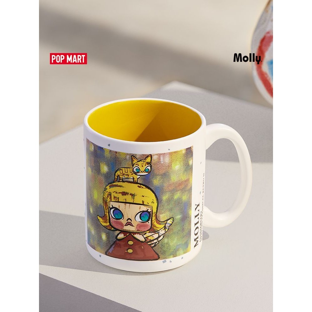 Popmart POPMART MOLLY Anniversary Sculpture Classic Return 2 Series Mug ...
