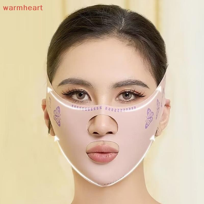 (warmheart) Face Band Breathable V Face Band Cheek Lift Up Anti Wrinkle ...