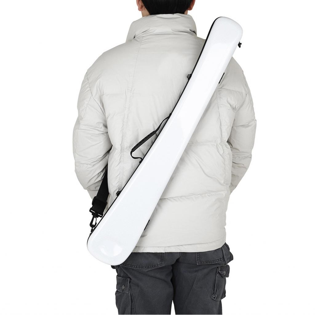 Cello Bow Case คอมโพสิตคาร์บอนไฟเบอร์เบสกล่องไวโอลินสีขาวสำหรับการ ...