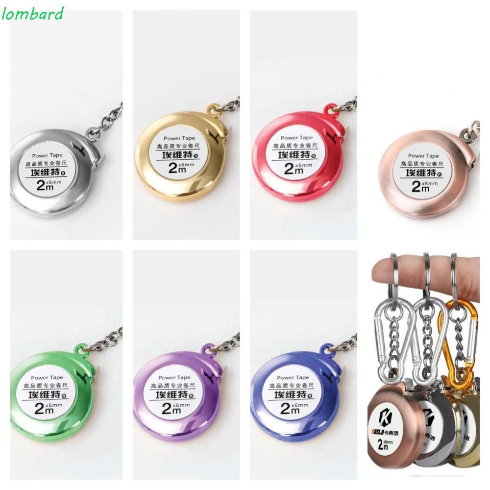 Lobard ไม้บรรทัดแบบยืดหดได้, รูเล็ตต์ เทปวัดละเอียดอ่อน, พวงกุญแจ 2ม ...