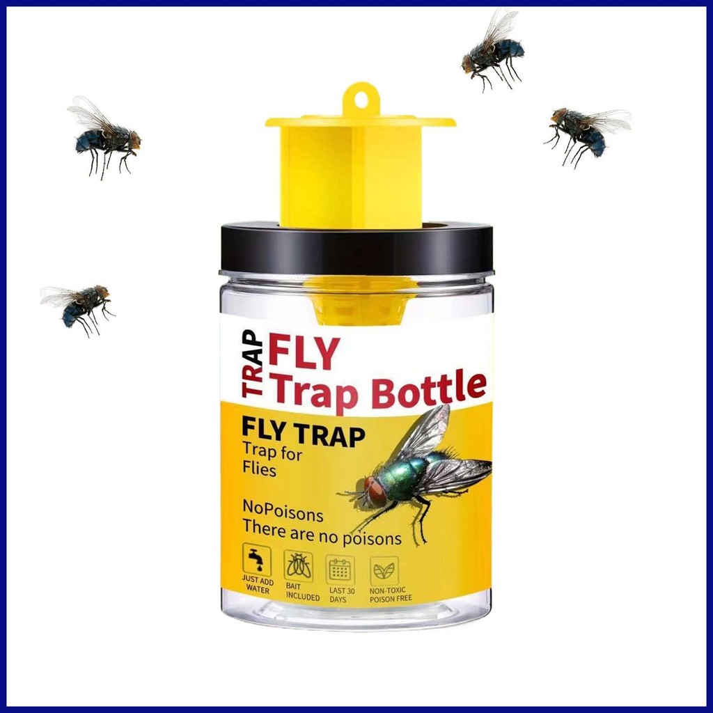 Reusable Fly Traps Reusable ภายนอก Fly Traps ขวด Flying Control ยาวนาน ...