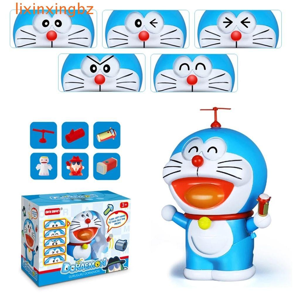 LIXINXINGBZ Doraemon Action Figure อะนิเมะของขวัญวันเกิด Expression ...