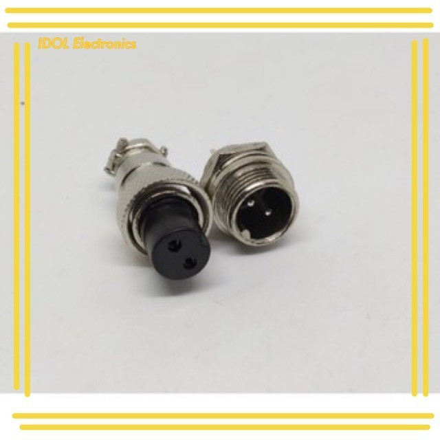 ราคาถูก! ปลั๊กคอนเนคเตอร์เหล็ก GX16 ขนาด 16MM รุ่น 2P 3P 4P 5P 6P 7P 8P 9P 10P 11P ผู้+เมีย ...
