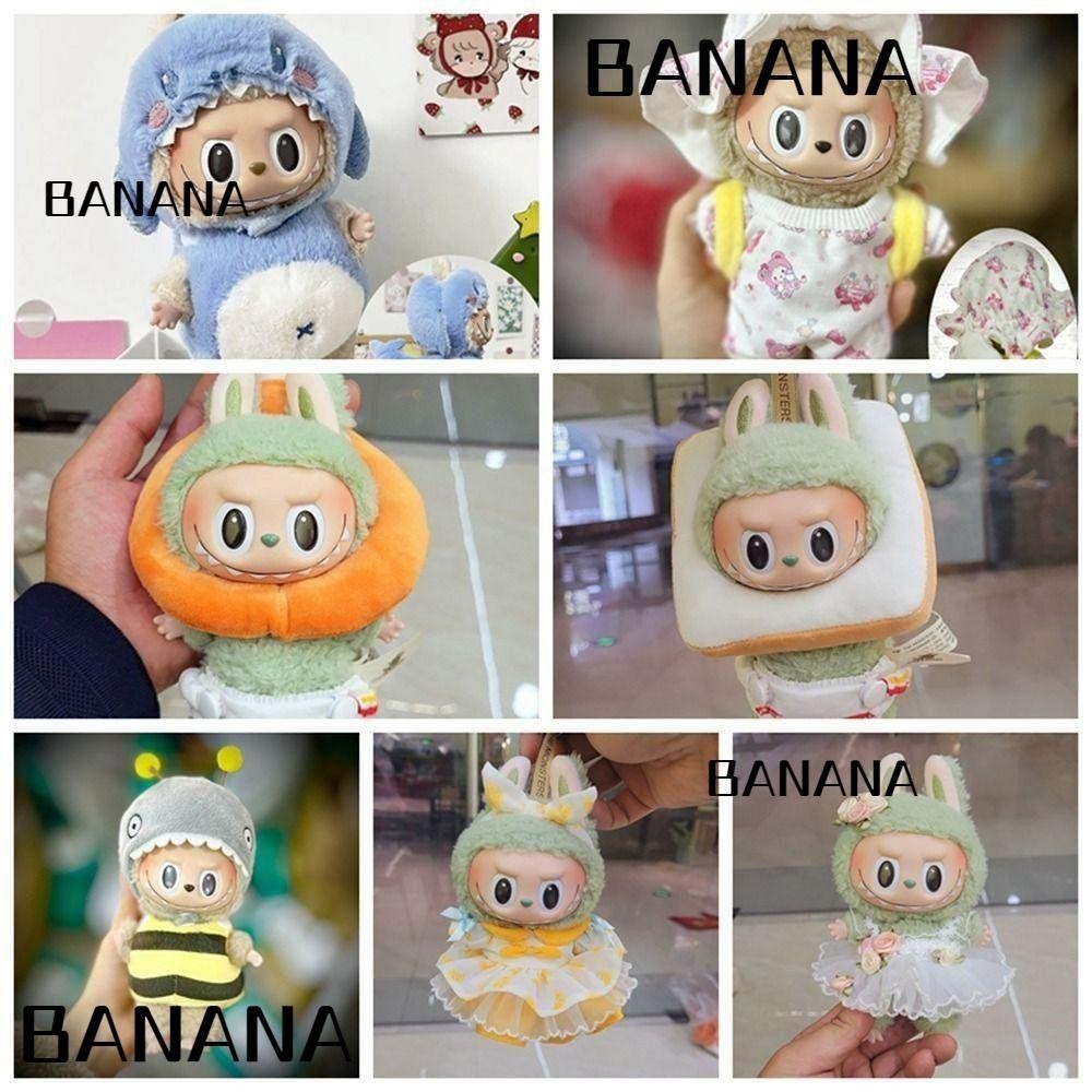 Banana1 Labubu Doll Clothes เสื้อฮู้ดตุ๊กตา Labu Time To Chill Filled ...