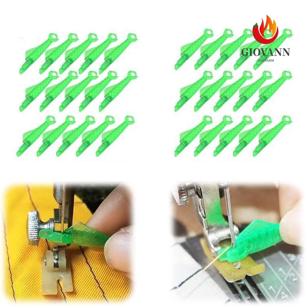 Giovanni 30 ชิ้น Auto Needle Threader, Fish-Shaped Design DIY เข็ม ...
