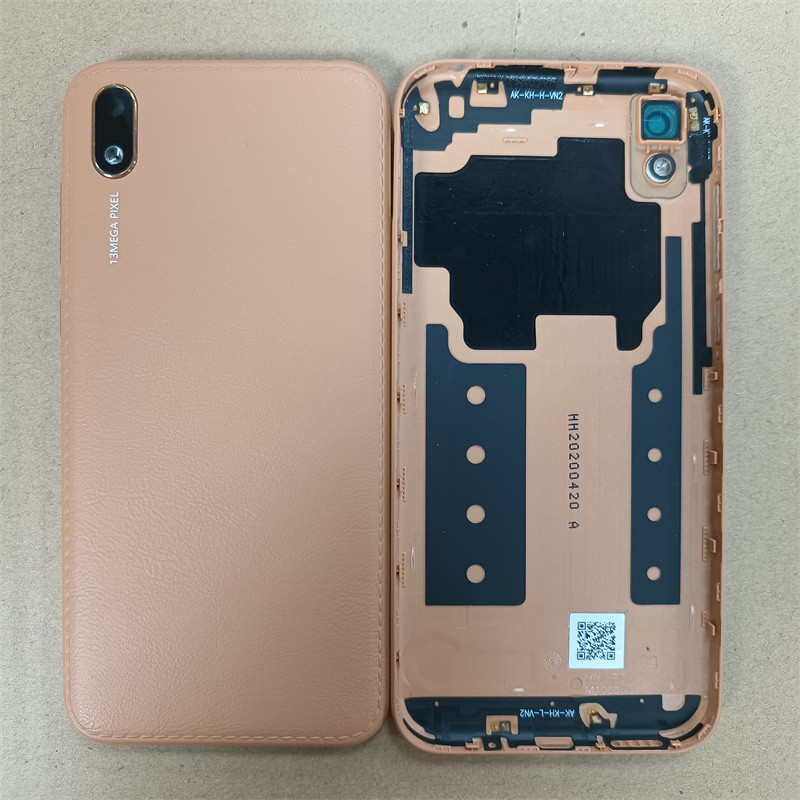 สําหรับ Huawei Y5 2019 AMN-LX9 LX1 LX2 LX3 ฝาครอบแบตเตอรี่ด้านหลังแผง ...