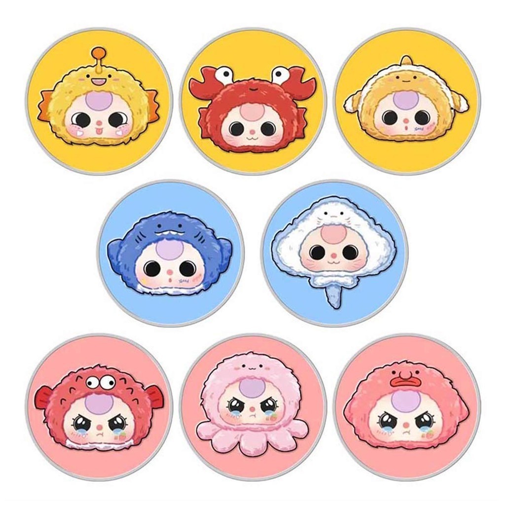 Baby Three V3 Romantic Ocean Exhibition Series Out of Print Coin ...