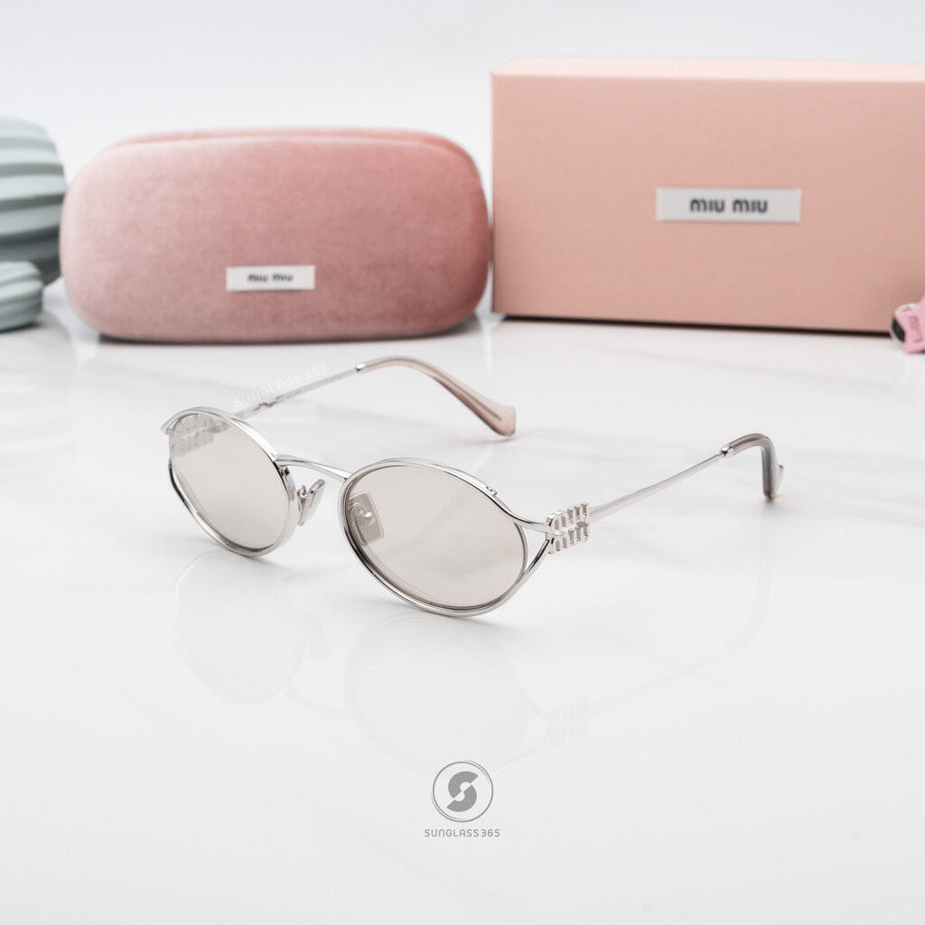 แว่นกันแดด Miu Miu Logo MU52YS 1BC10F | Shopee Thailand
