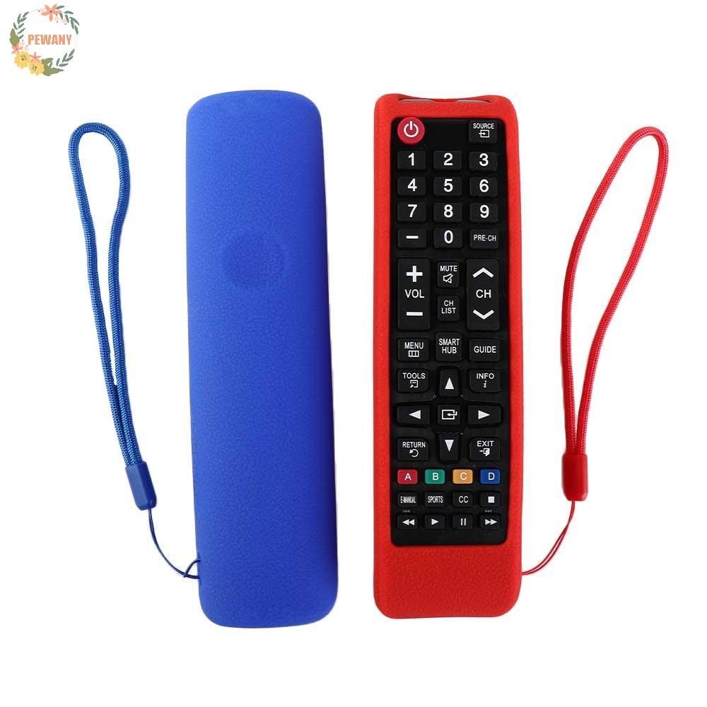 PEWANY Anti-fall Remote Controller Protective Case Soft Silicone Case ...
