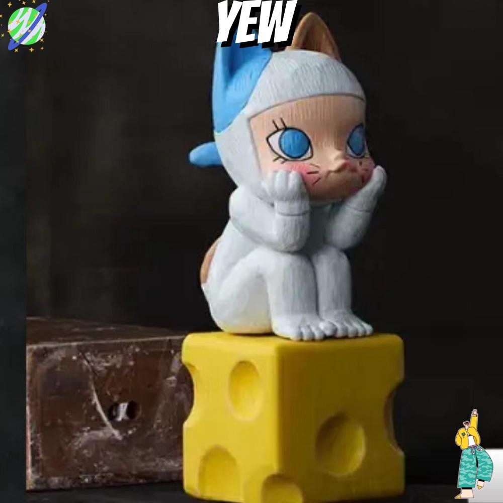 Yew POP MART MOLLY, รูปปั้น 2 Series Action Figure, แฟชั่นครบรอบคลาสสิก ...