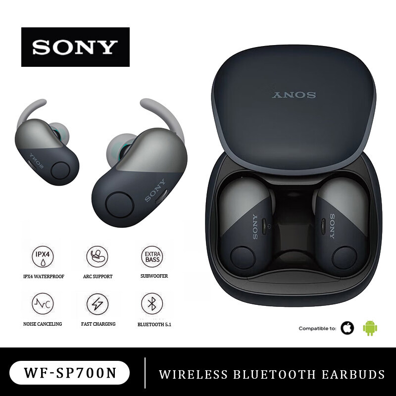 ล่าสุดSony WF-SP700 หูฟัง True Wireless ไมโครโฟนในตัว In-Ear หูฟัง เกม ...
