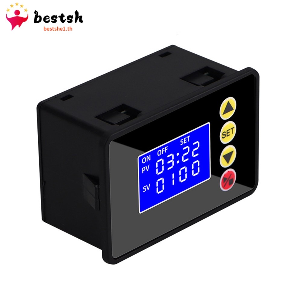 Bestshe1.th Microcomputer Time Controller โปรแกรม LCD Digital Timer Delay Switch Relay | Shopee ...
