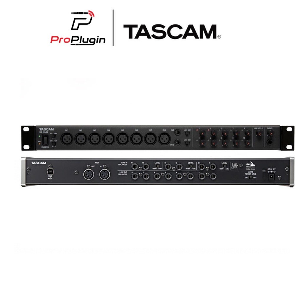 Tascam US 16x08 USB Audio/MIDI Interface (ProPlugin) | Shopee Thailand